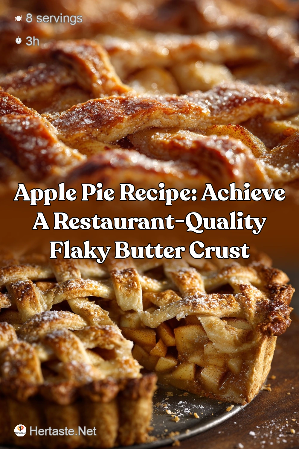 Apple Pie: The Chefs Perfect Classic Flaky Crust Recipe
