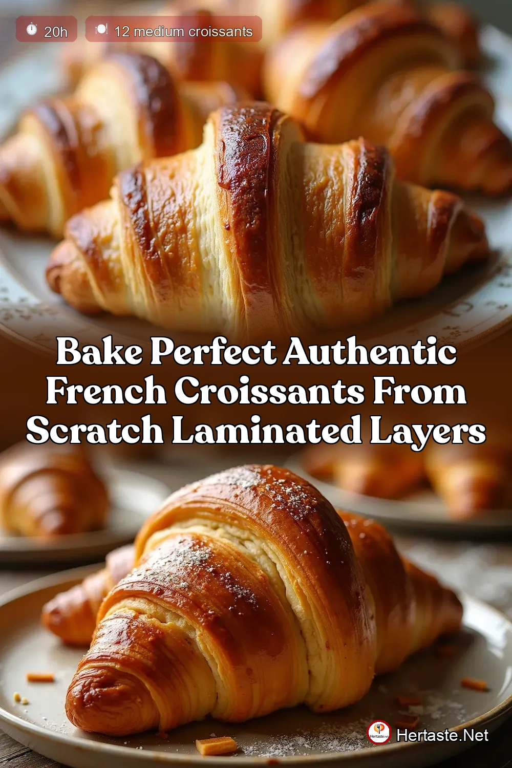 The Laminated Legacy Truly Authentic French Croissants