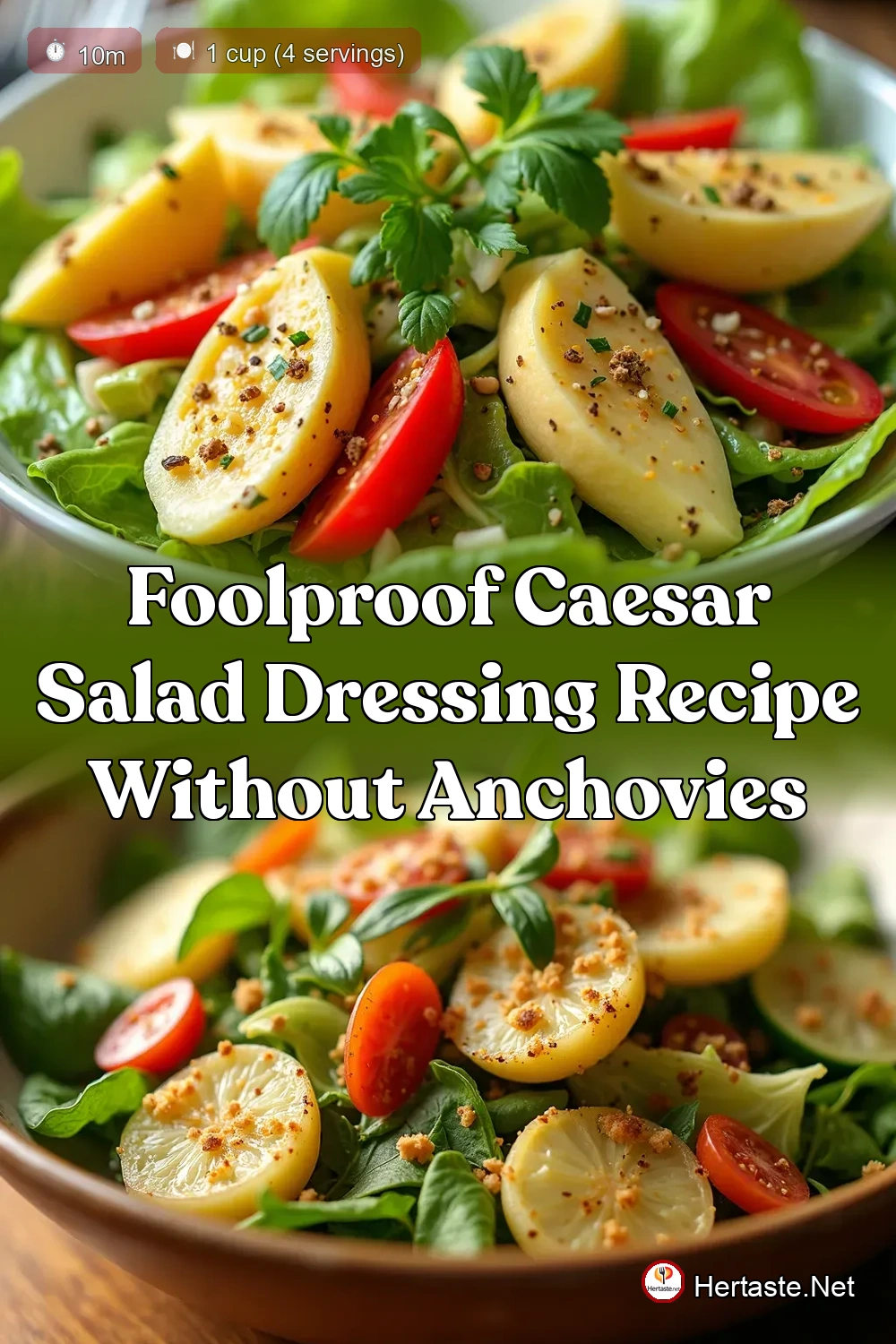 Easy Caesar Salad Dressing No Anchovies FlavourPacked Fast
