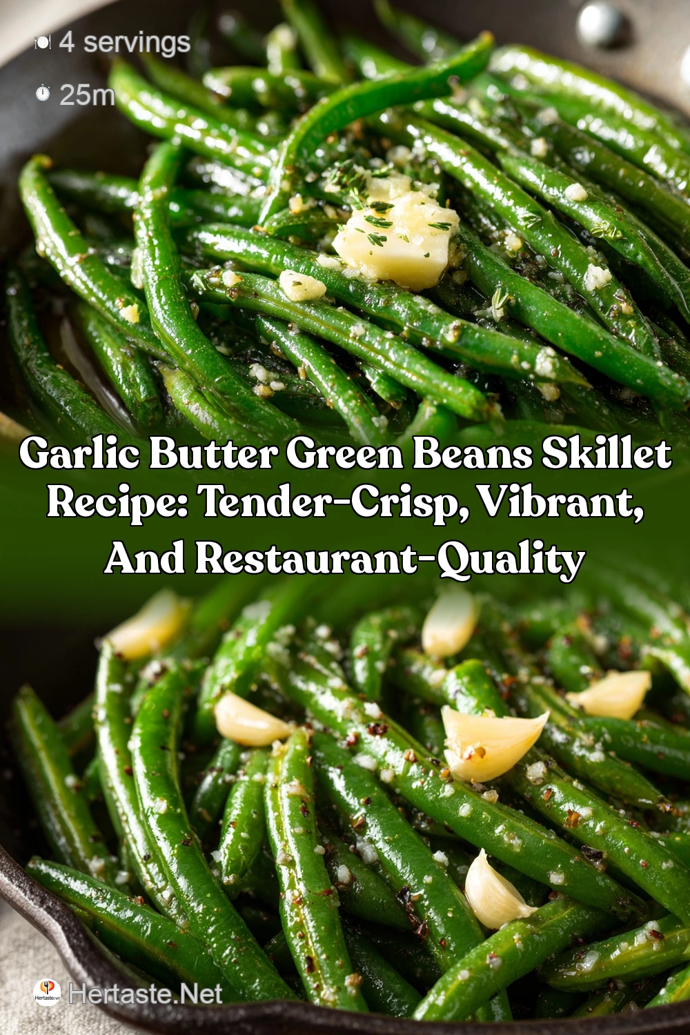Garlic Butter Green Beans Recipe: Tender, Crisp, and Ready…