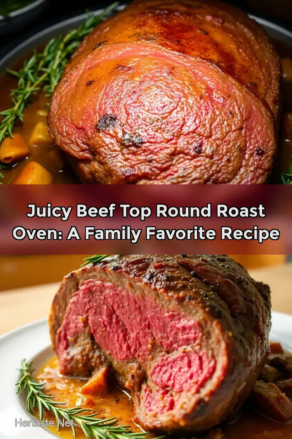 My Savory Beef Top Round Roast Oven Recipe: Juicy