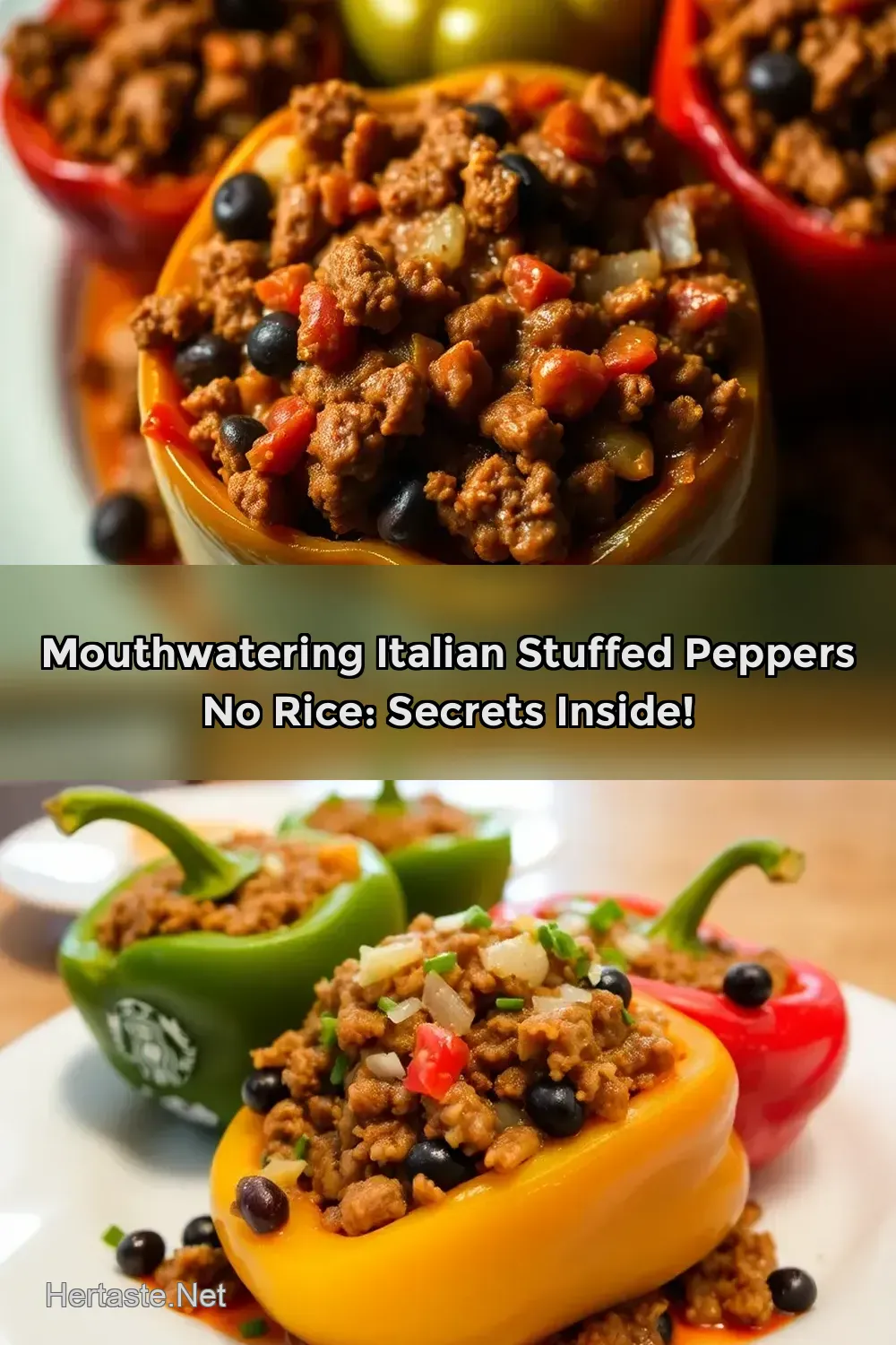 Easy & Flavorful Stuffed Peppers No Rice: A Family Favorite…