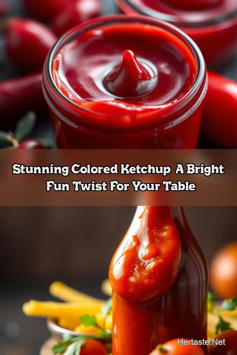 My Favorite Easy Colored Ketchup Recipe — Brighten Up Any…