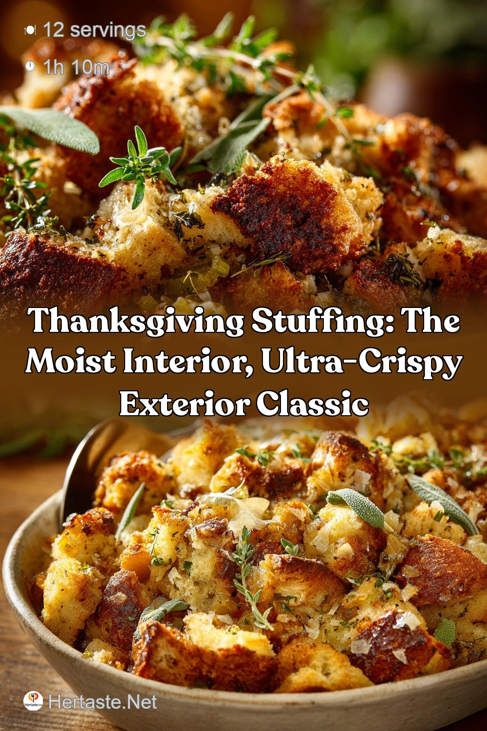 Thanksgiving Stuffing: Ultimate Sage Thyme Casserole Recipe