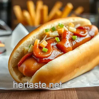 Gourmet Hot Dog Bar: Build Your Own Dream Dog!