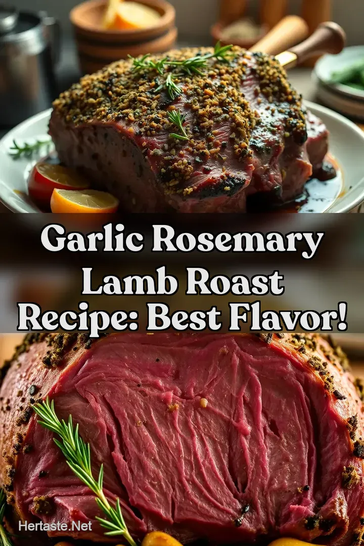 Juicy Lamb Roast Recipes: Herb-Crusted Perfection!