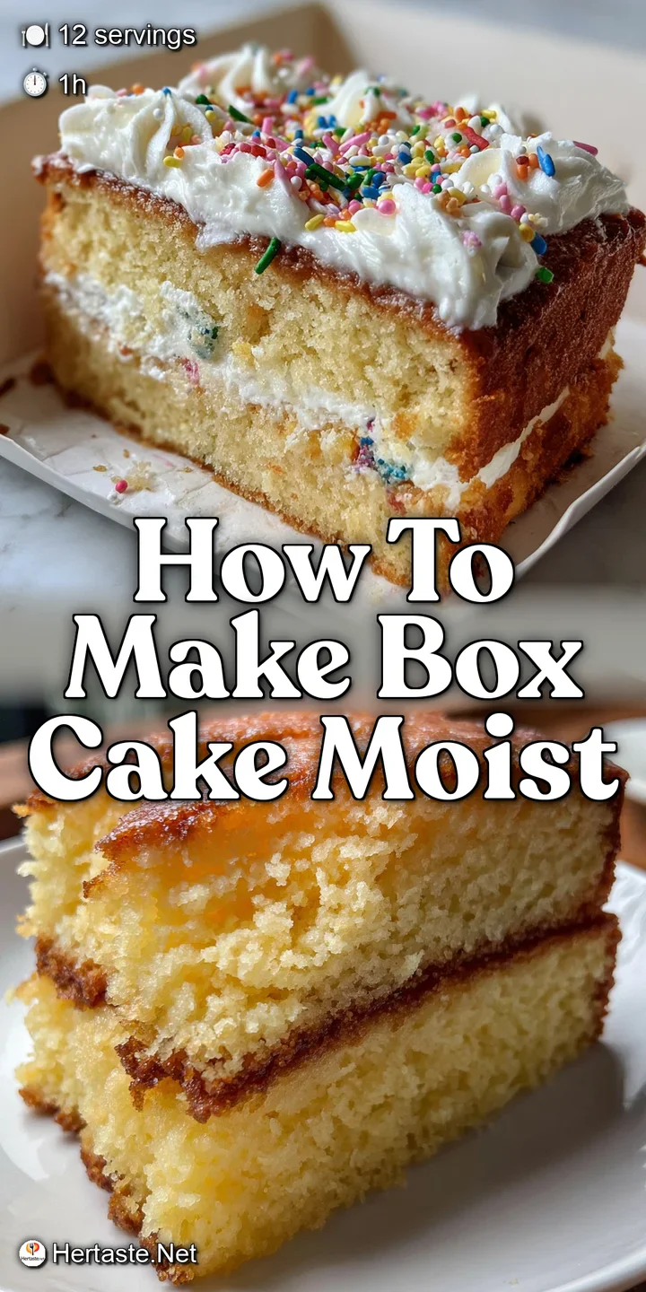 Box Cake Moist: The Bakery-Style Trick for Ultimate…
