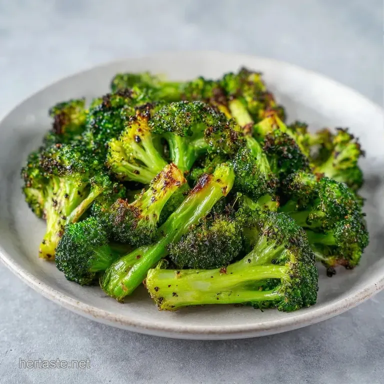 Bite Sized Roasted Broccoli: Crispy - HerTaste.net